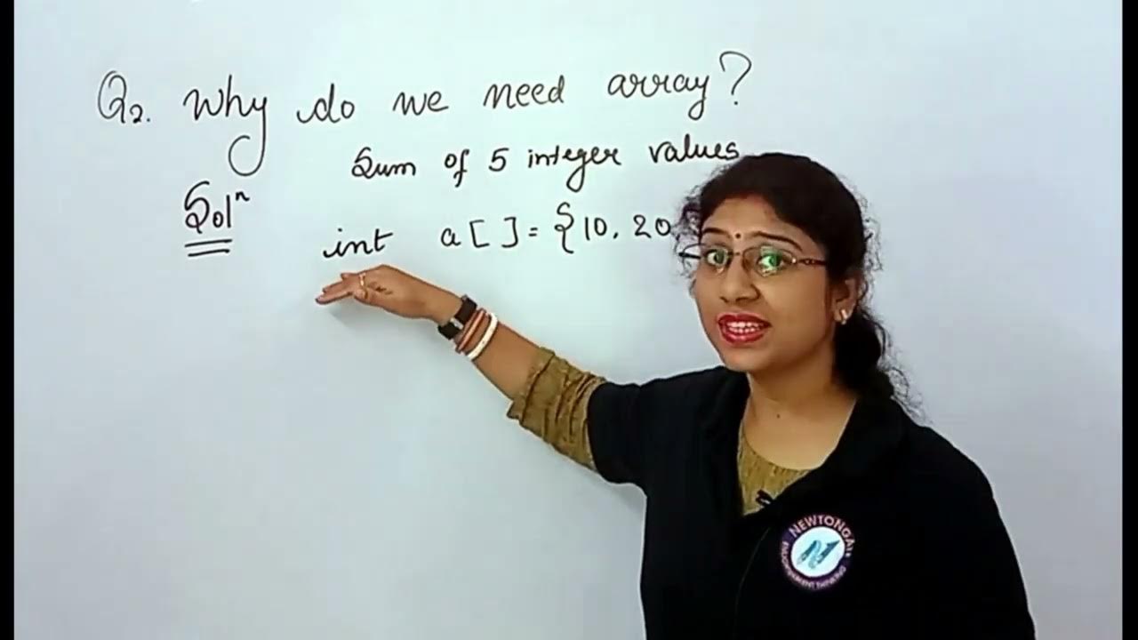 Top 10 Questions & Concept Clearing Class X ICSE An Array - YouTube