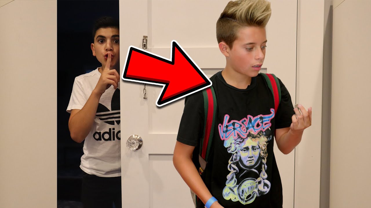 I SPENT THE NIGHT IN GAVIN MAGNUS HOUSE WITHOUT HIM KNOWING!! *24 HOUR ...