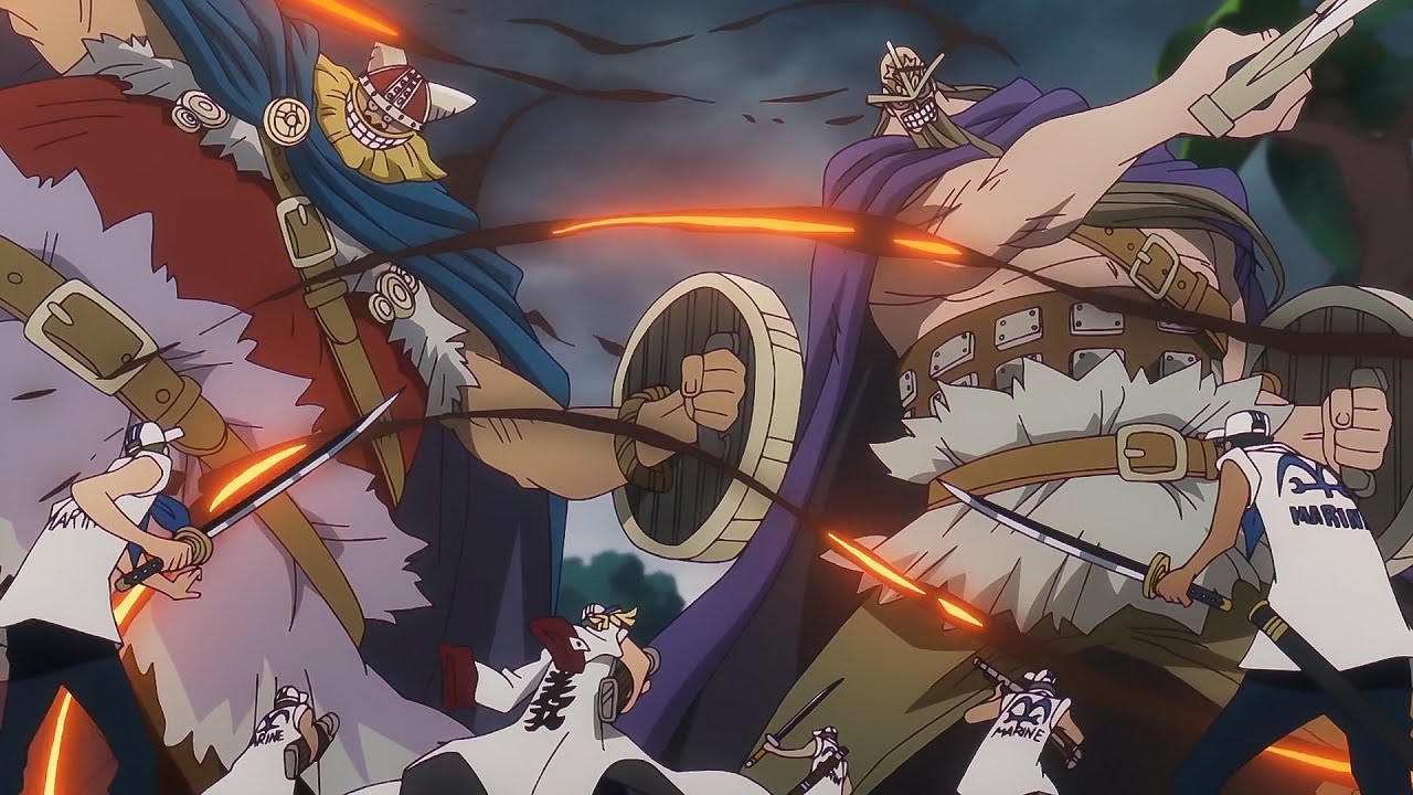 Giant Pirate Crew Appears, Luffy Transforms into Sun God Nika to Save ...
