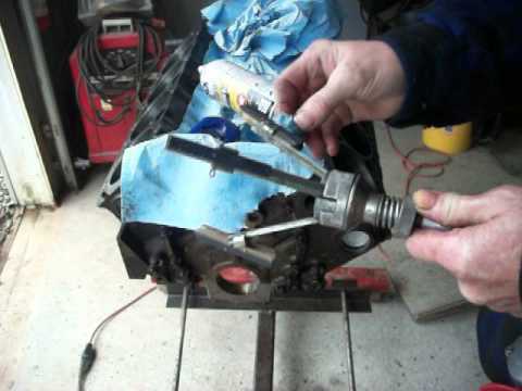 How to use a cylinder honing tool for a drill. Engine rebuild Video ...