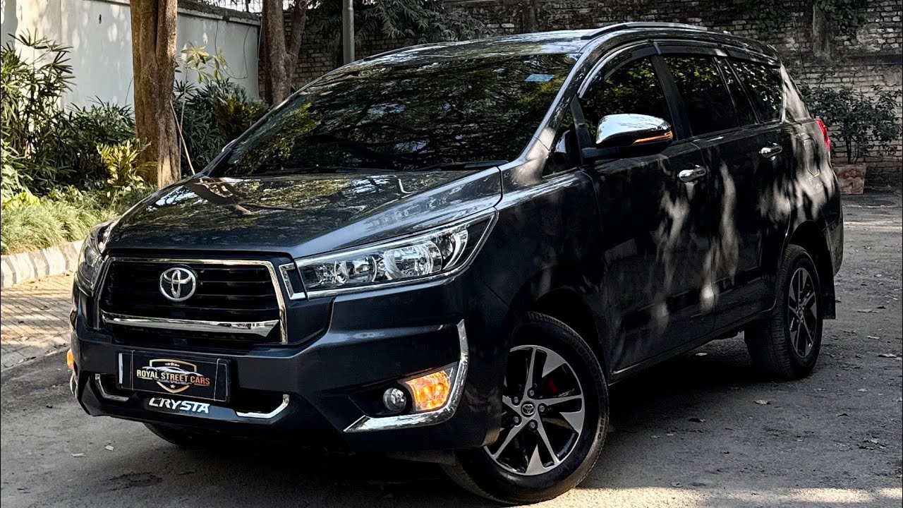Toyota Innova Crysta 2.4G Grey Diesel ⁠@RoyalStreetCars - YouTube