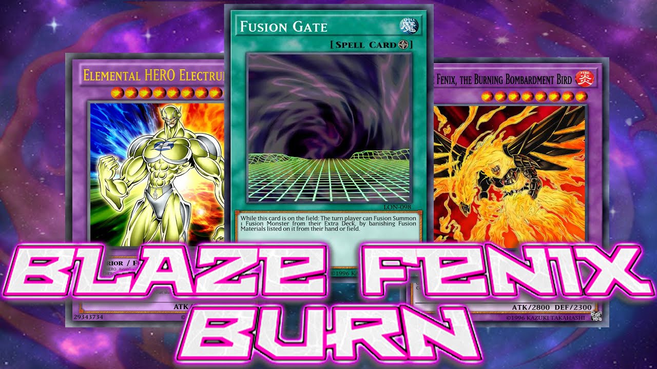 Blaze Fenix - Hero Burn 2021 FUN DECK ! Haz daño al oponente sin atacar - YouTube