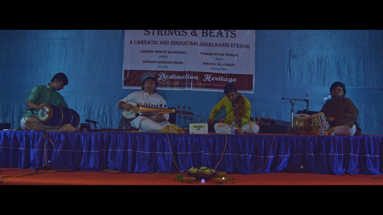 Sarod Srinjoy Mukherjee & Violin Shankar Rajan Duet Presented by ...