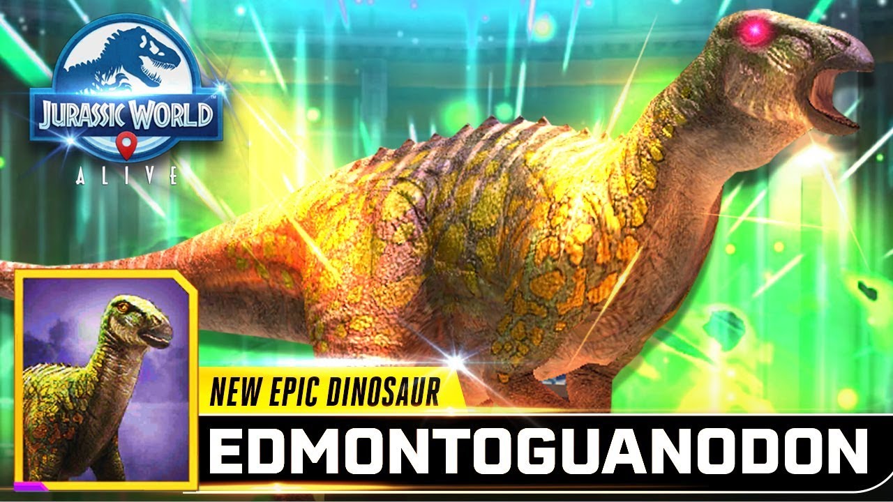 EDMONTOGUANODON NEW EPIC HYBRID DINOSAUR UNLOCKED! 1.6 update【Jurassic ...