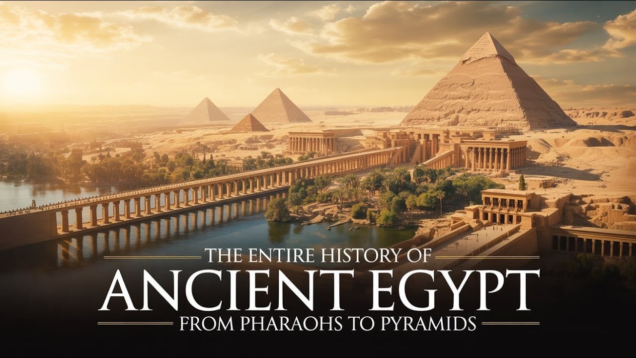The ENTIRE History of Ancient Egypt – From Pharaohs to Pyramids ...