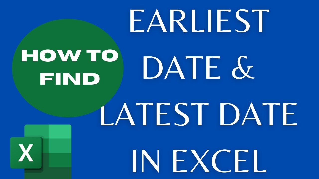 Earliest Date Latest Date In Excel In Tamil YouTube earliest-date-latest-date-in-excel-in-tamil-youtube
