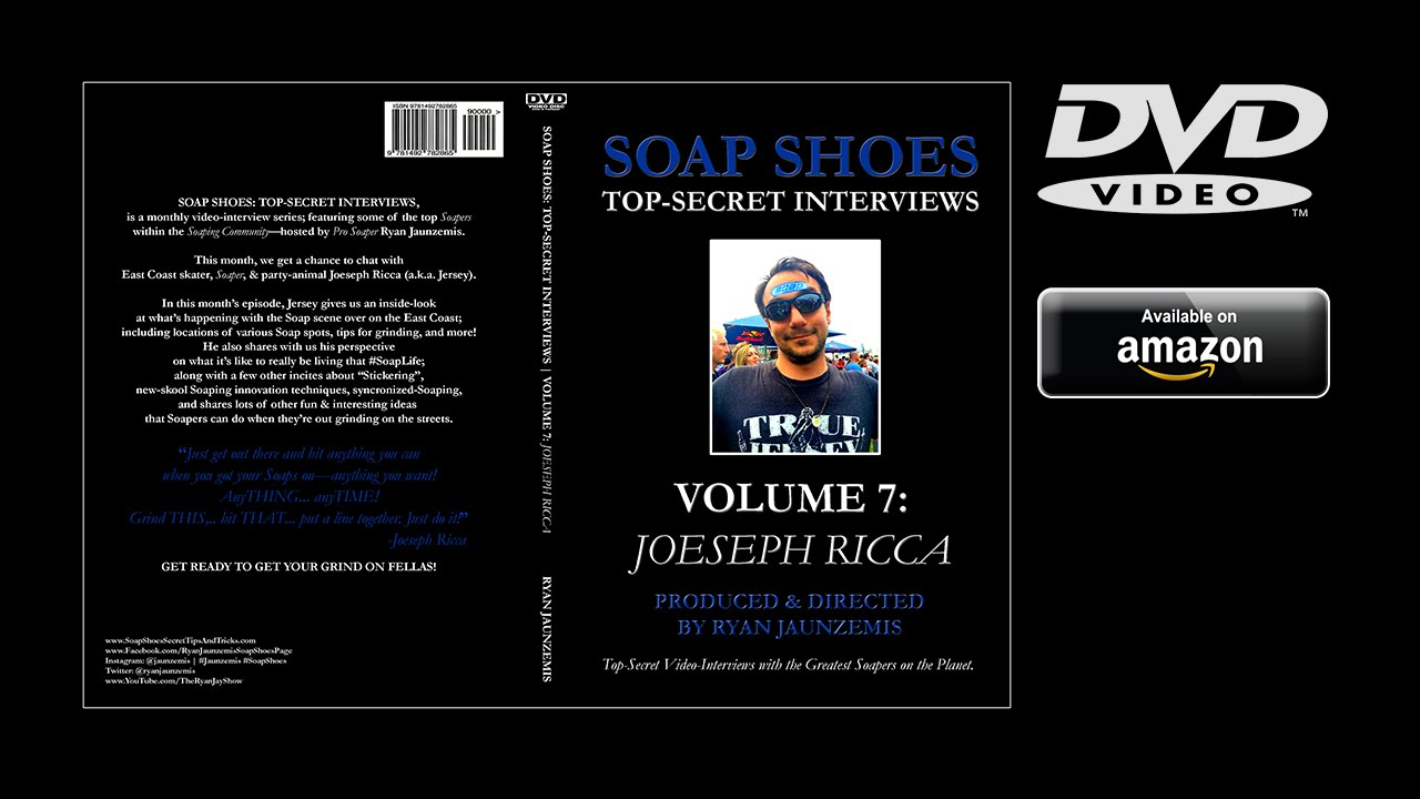 SOAP SHOES: TOP-SECRET INTERVIEWS | VOLUME 7: JOSEPH RICCA 🔥👟👟🔥 - YouTube
