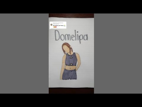 Como dibujar a Domelipa🍭 / Paso a paso. - YouTube