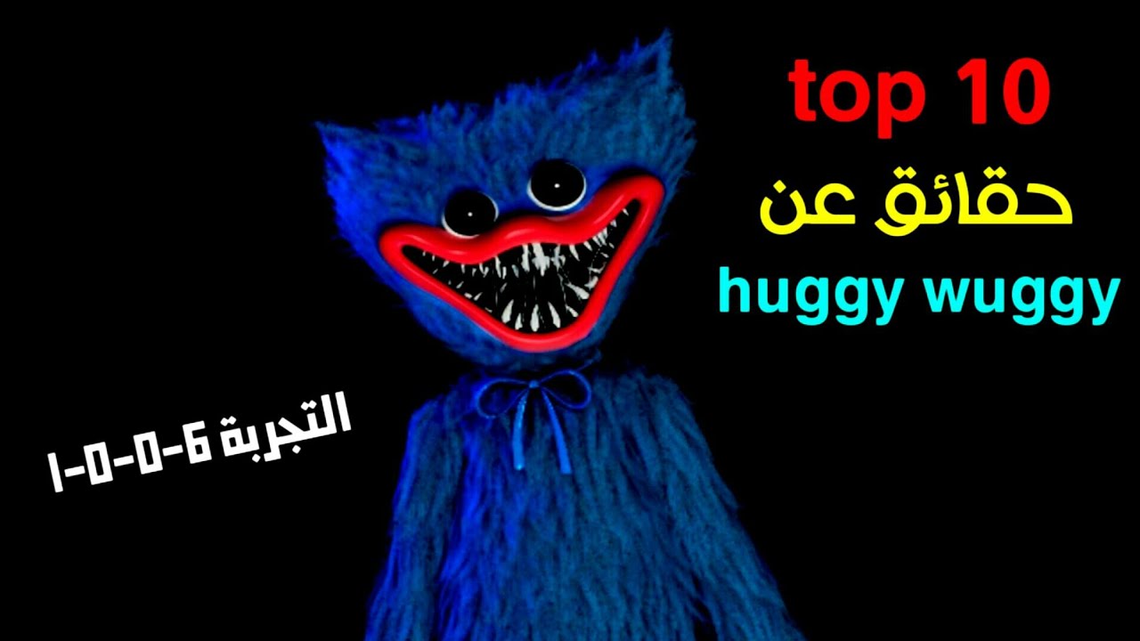 10 حقائق لا تعرفها عن هاجي واجي ( huggy wuggy ) - YouTube