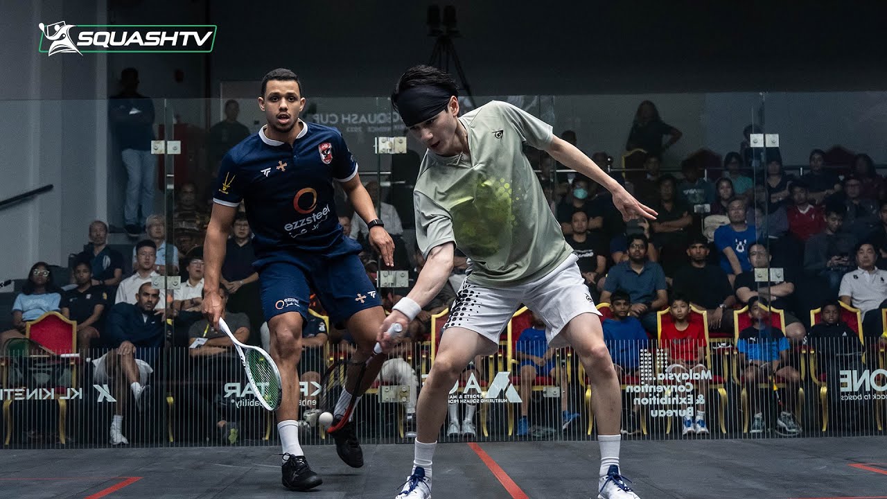 Asal v Tsukue | Ace Malaysia Squash Cup 2023 | RD2 HIGHLIGHTS - YouTube