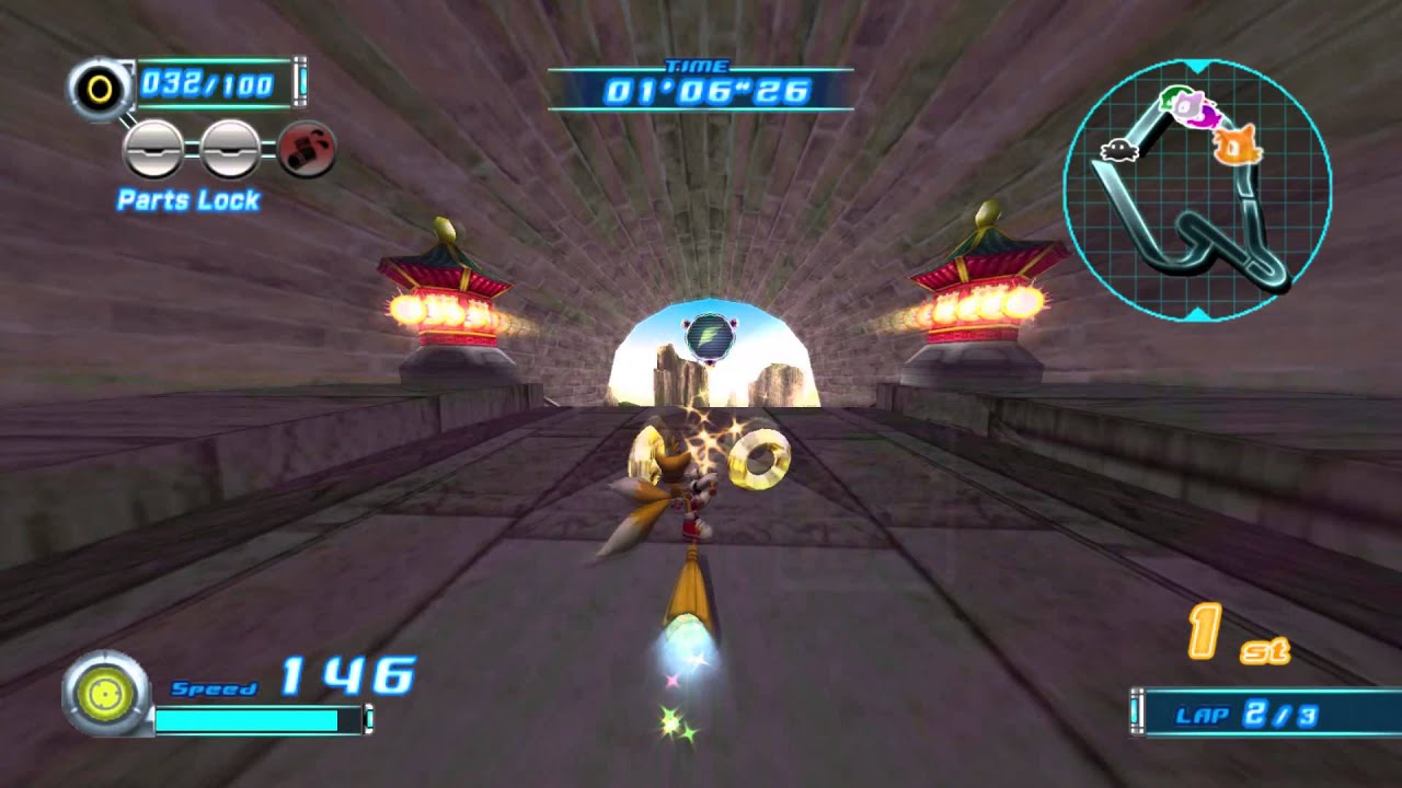 Sonic Riders Zero Gravity~Gigan Rocks (Tails) HD - YouTube