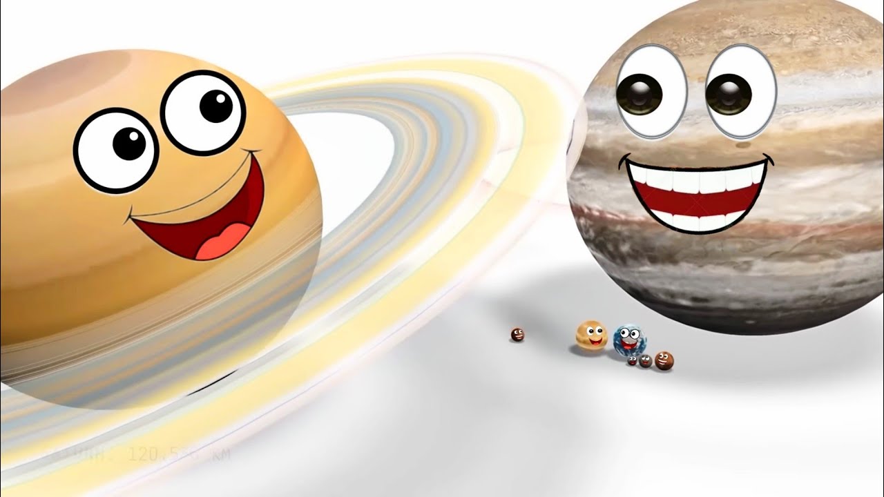 Orbs - Celestial bodies size comparison but they're Planetballs - YouTube