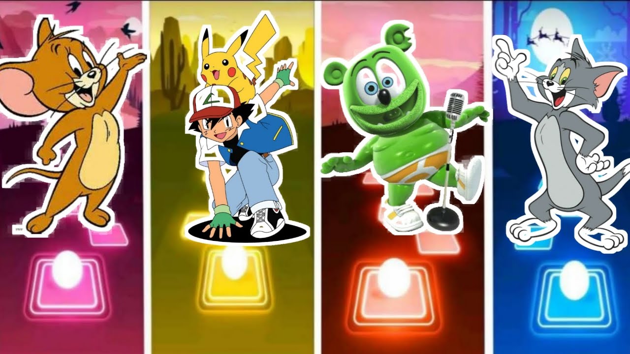 tom and Jerry 🆚 pikachu 🆚 gummy bears🆚 tom and Jerry ♦who is the best ...