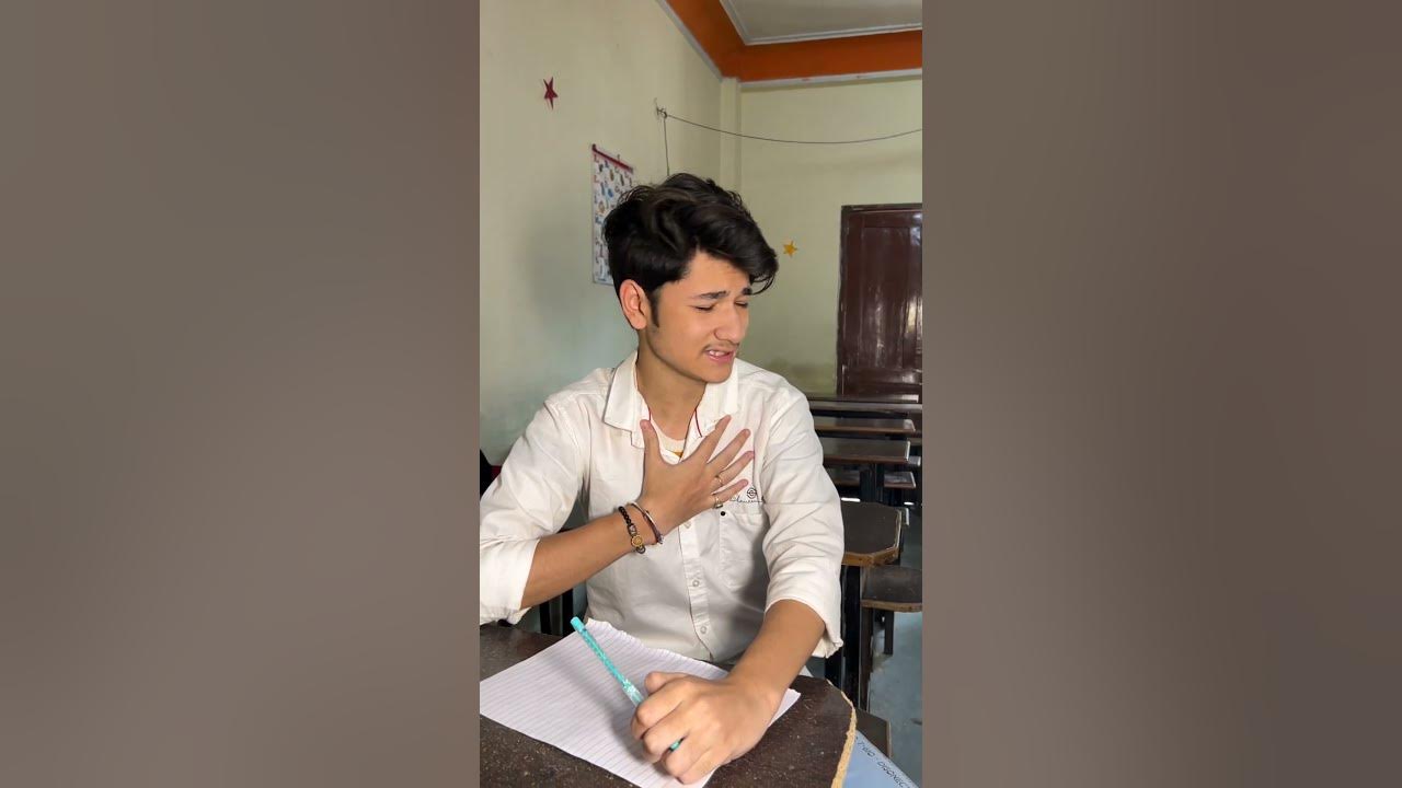 bahut khushi hui mujhe😌 |Aryan soni| #comedy #school #happy #viralshort - YouTube