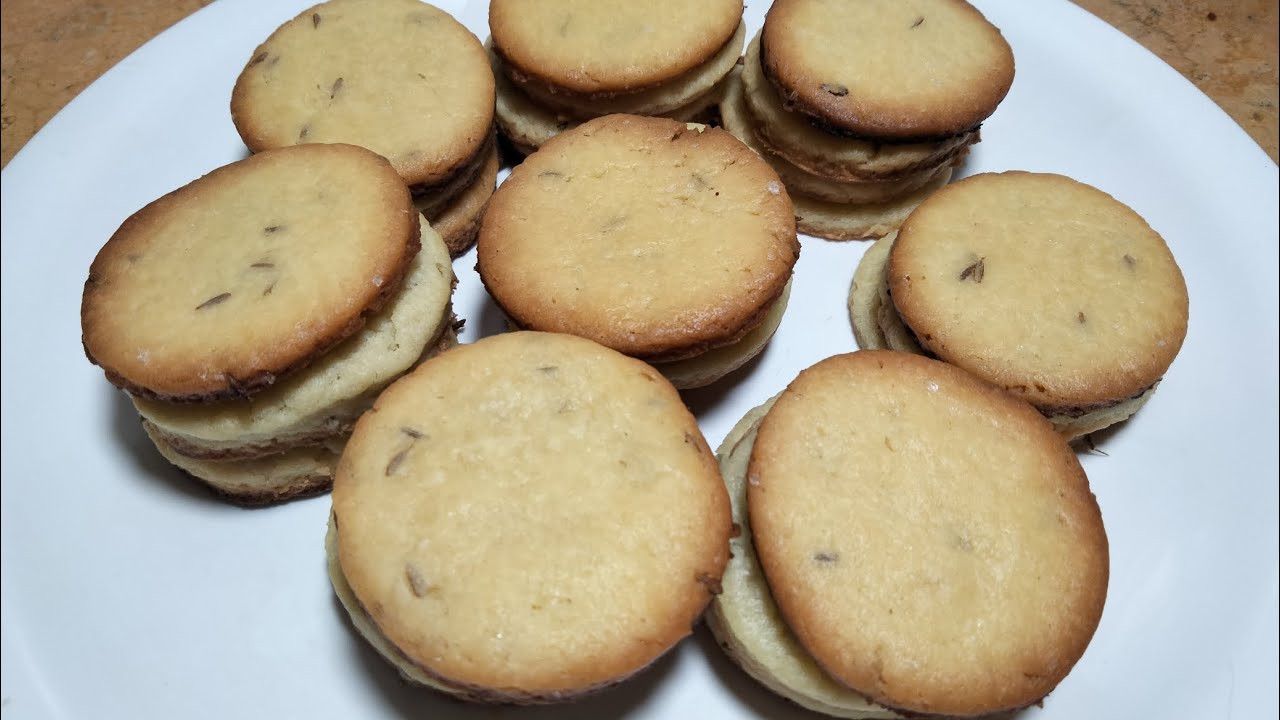 Zeera Biscuits Bekry Style Namkeen And Khasta Biscuits Recipe Cooking ...