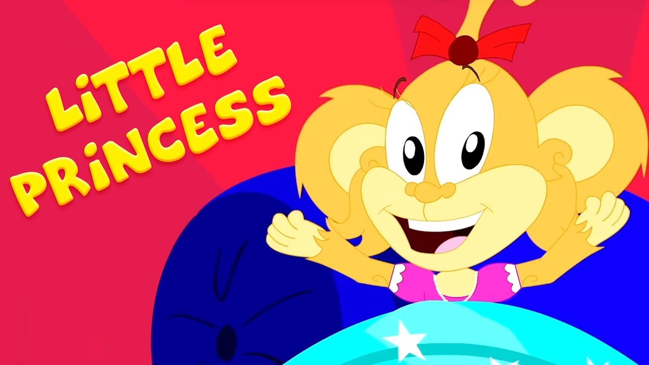 Little Princess Song | Nursery Rhymes & Kids Songs | Monkey Rhymes for ...