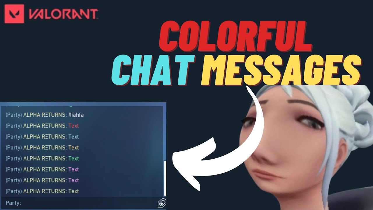 CHANGE TEXT COLOR In CHAT - TUTORIAL Valorant | Groovy Gaming India # ...