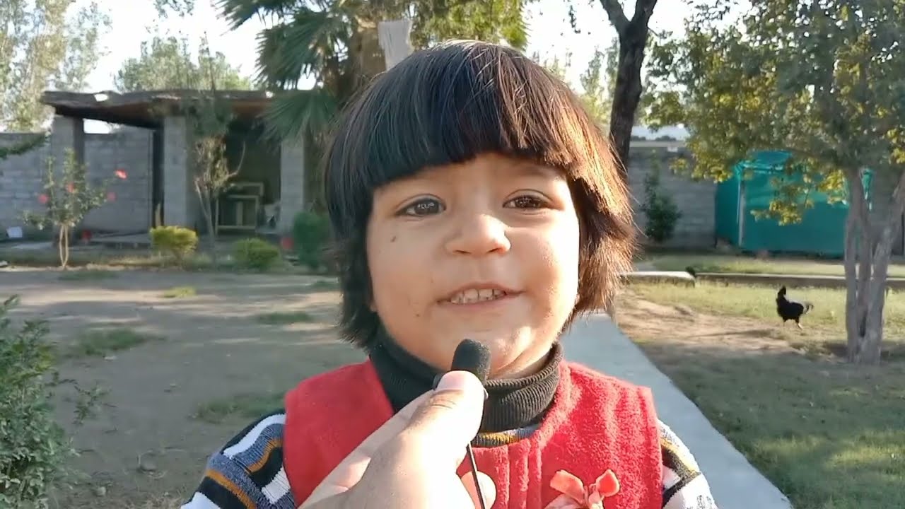 Cute talking with kid | Kids Vlogging - YouTube