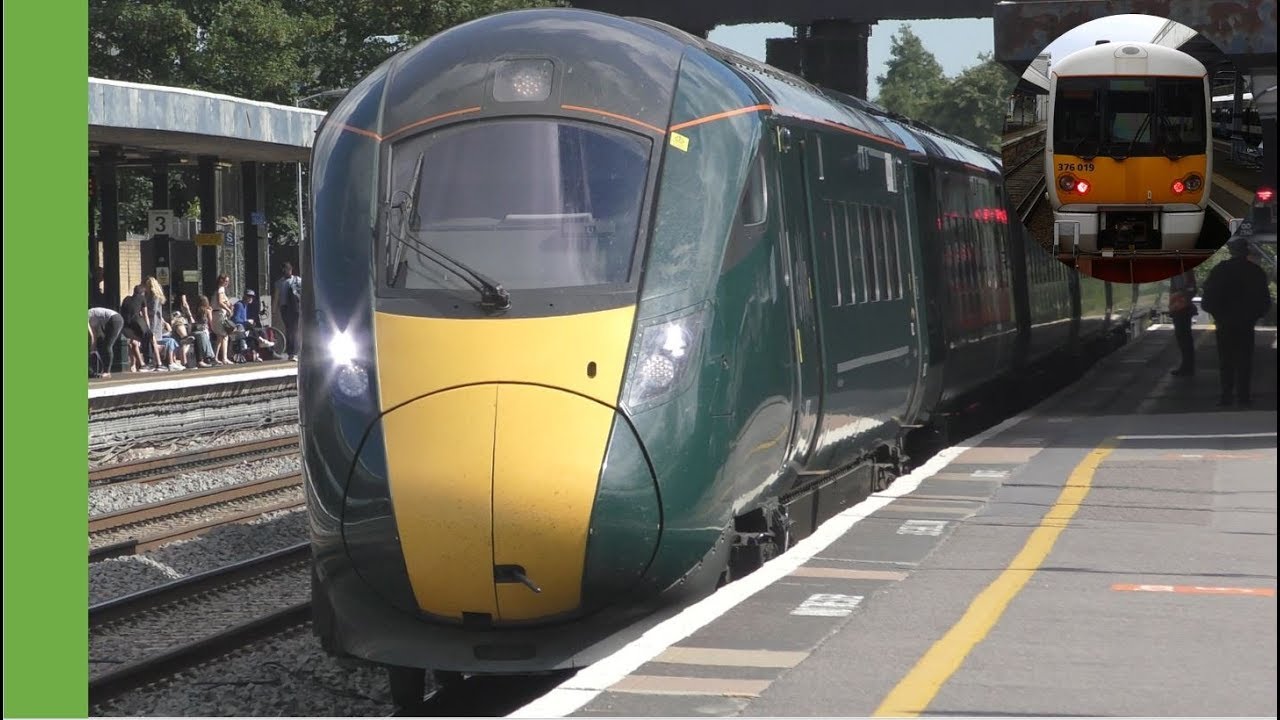 Trains at Oxford - YouTube