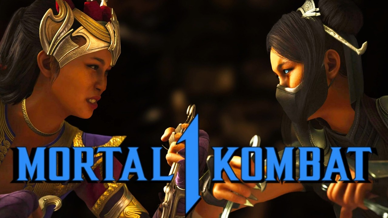Mortal Kombat 1 - Kitana VS Kitana MK1 Gameplay - YouTube