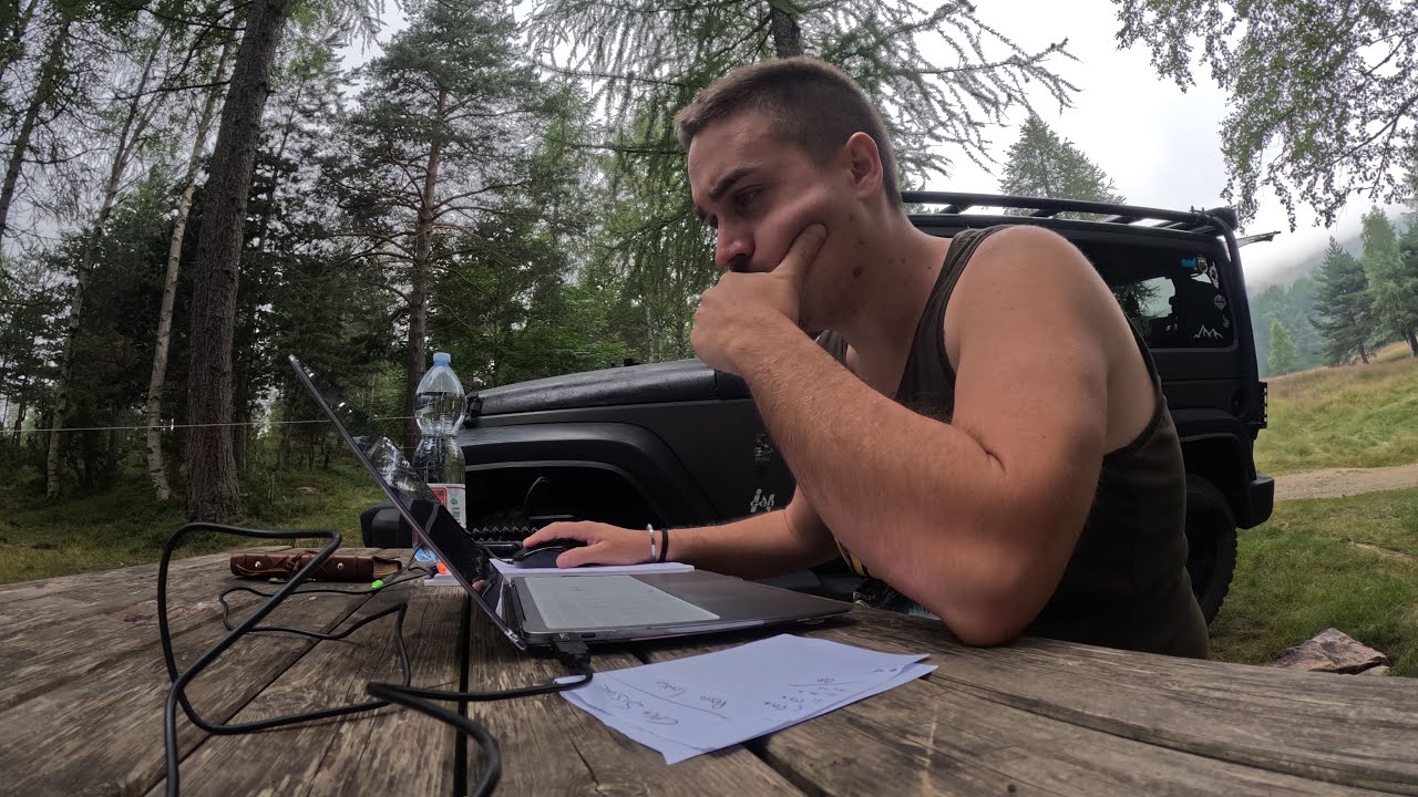 Ecco come scappo dal caldo...il mio smartworking - YouTube