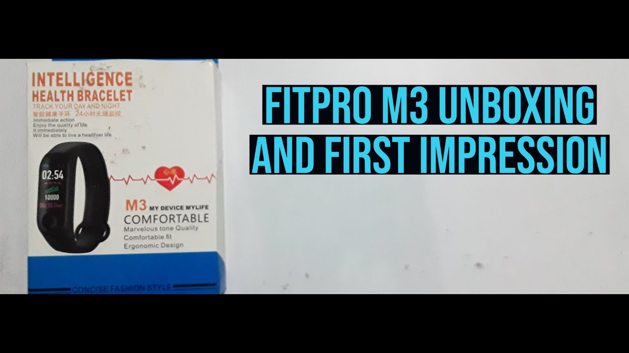 Fitpro M3 Unboxing And First Impression In Bangladesh - YouTube