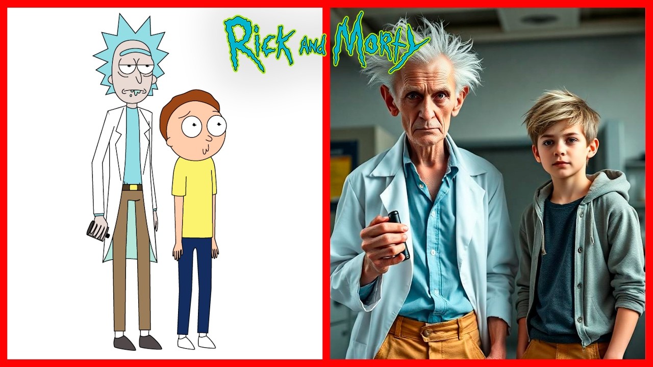 🥒 How Rick and Morty Characters Looks In Real Life 2024 🛸 Emoji Quiz ...
