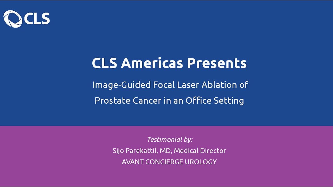 Testimonial: Image-Guided Focal Laser Ablation of Prostate Cancer in an ...