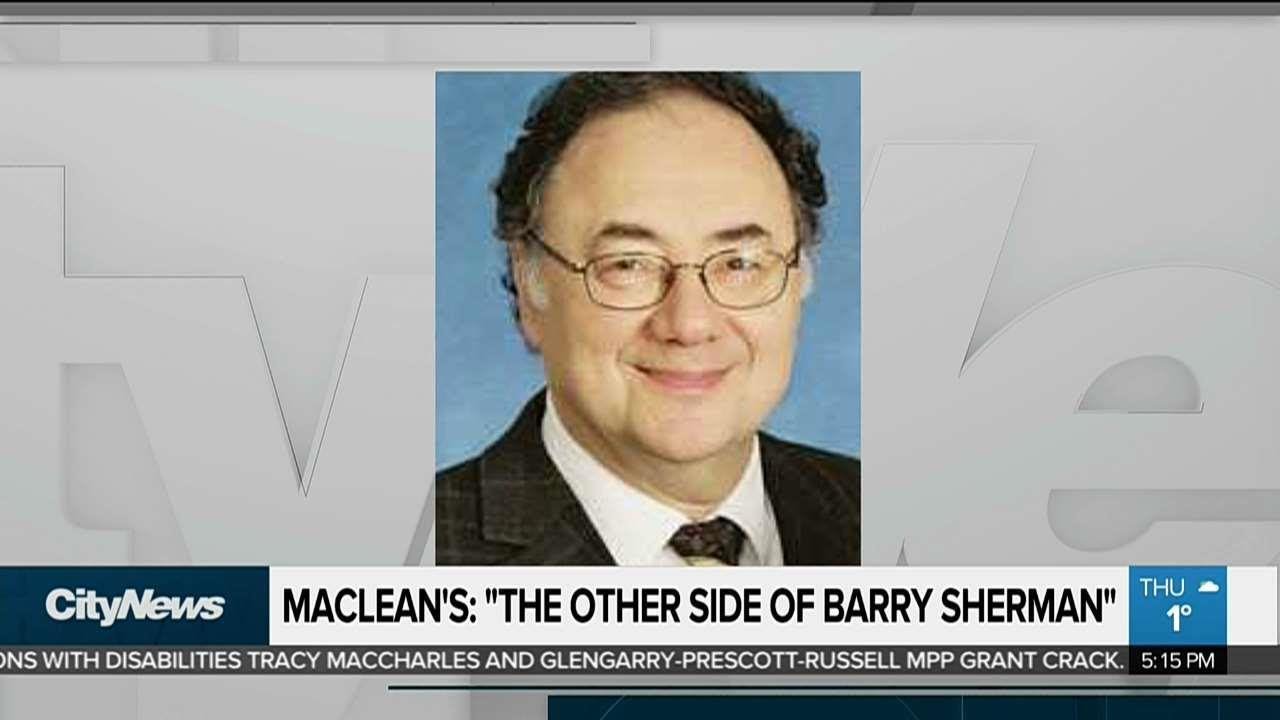 Maclean’s investigation unveils side of Barry Sherman - YouTube