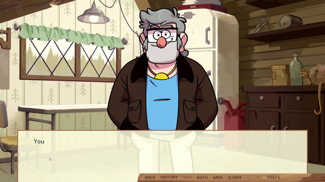SWOONING OVER STANS: A GRUNKLE DATING SIM Part 2 - YouTube