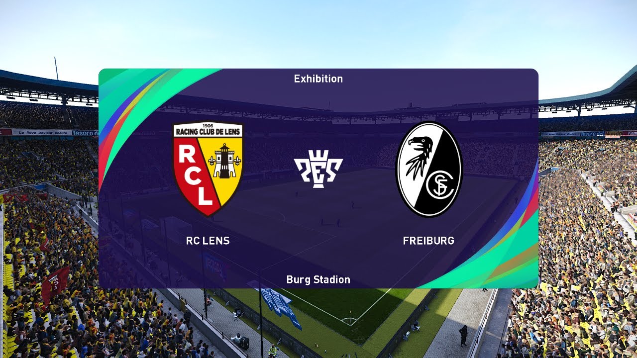 Lens vs SC Freiburg (15/02/2024) UEFA Europa League PES 2021 - YouTube