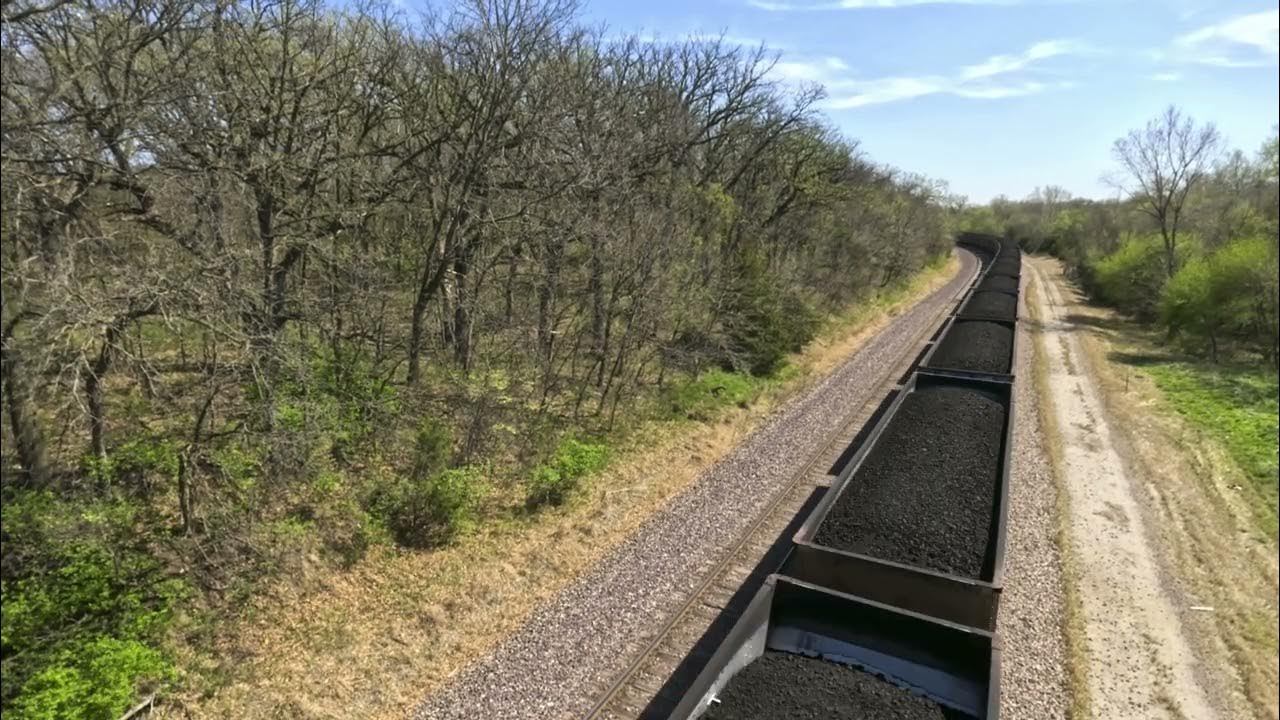 Long Coal Trains in Nebraska | Powder River Basin to Power Plants | April 21st, 2025 - YouTube