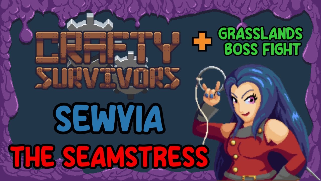 We use the Power of Yarn to Beat the Grasslands Boss in Crafty ...