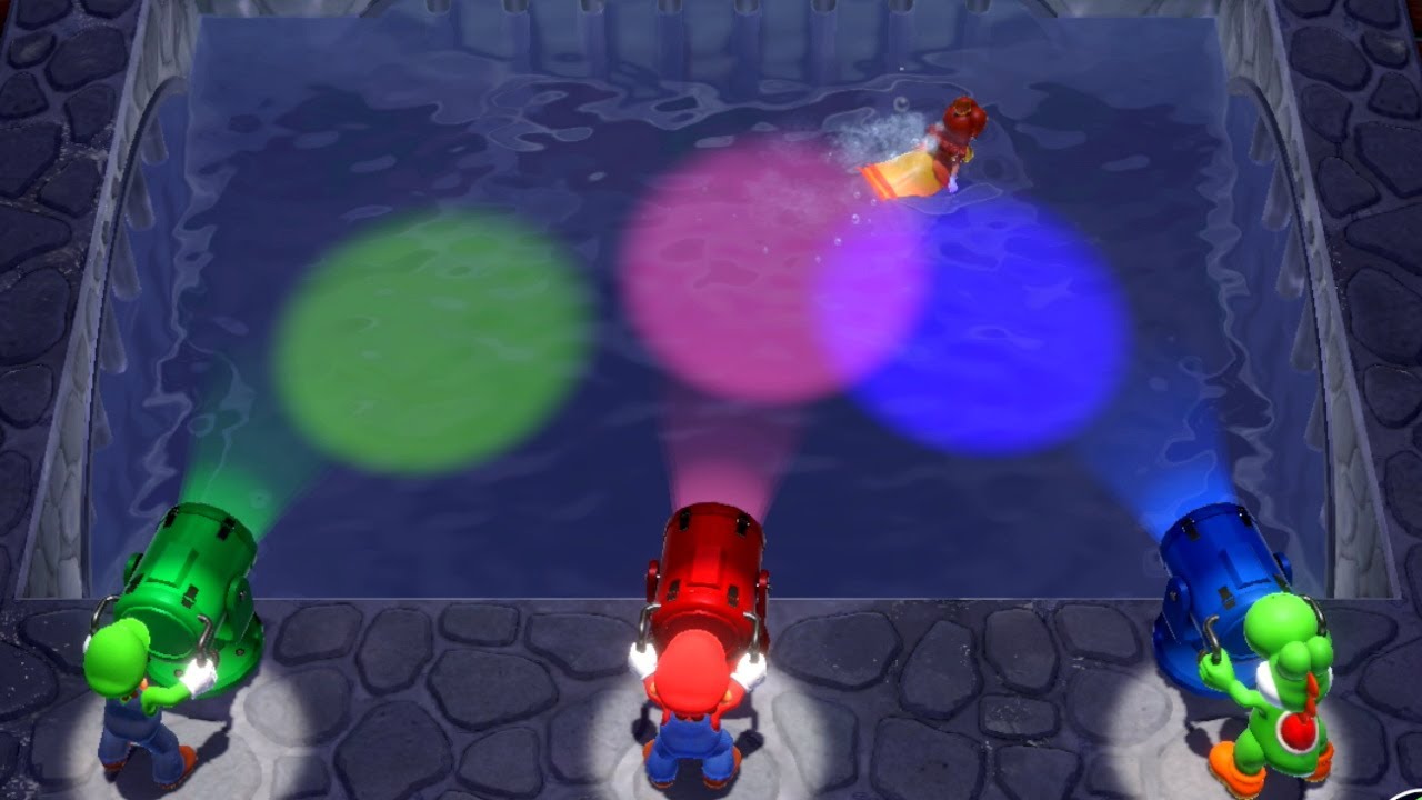 Mario Party Superstars - Spotlight Swim - YouTube