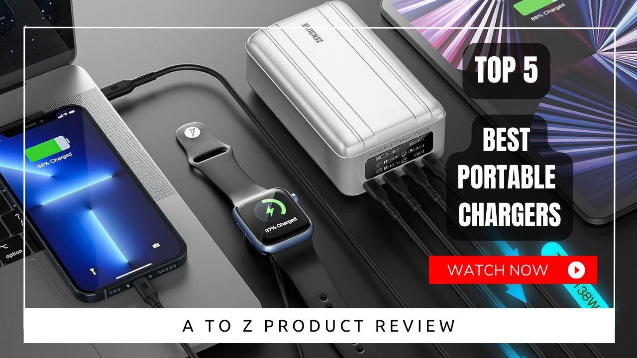 Best Portable Chargers On Amazon / Top 5 Product ( Reviewed & Tested ...