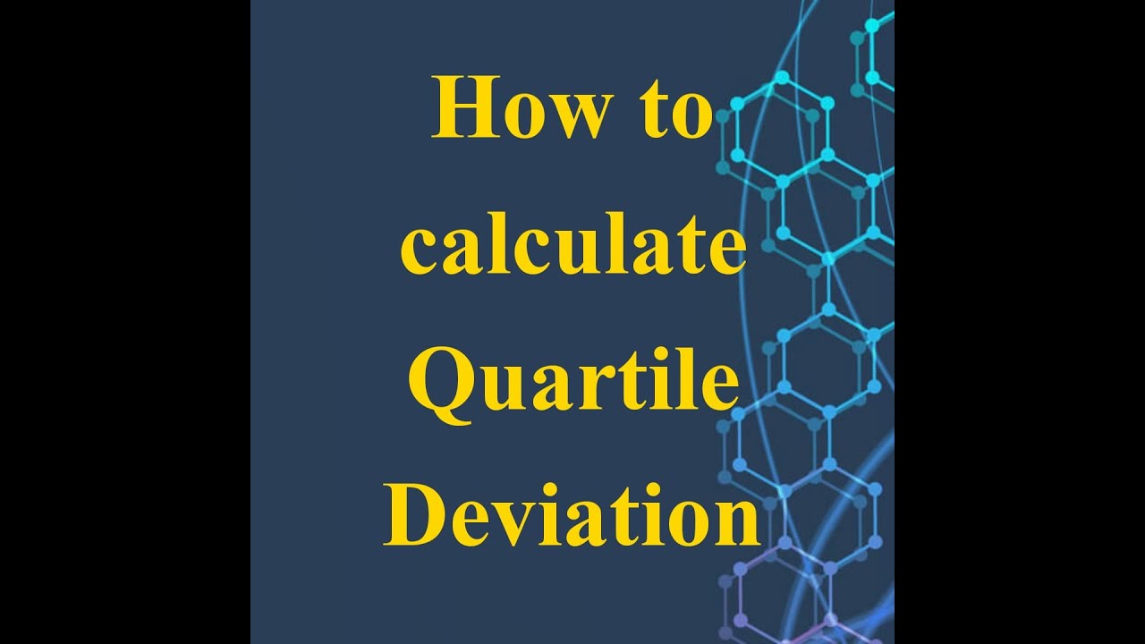 How To Calculate Quartile Deviation In A Simple Way Youtube