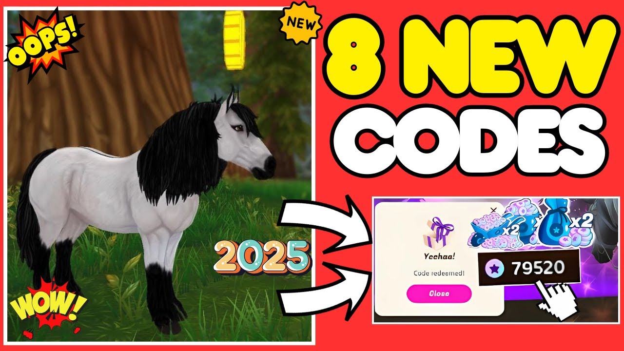 *MAY NEW CODES* STAR STABLE HORSES REDEEM CODES 2025 - STAR STABLE ...