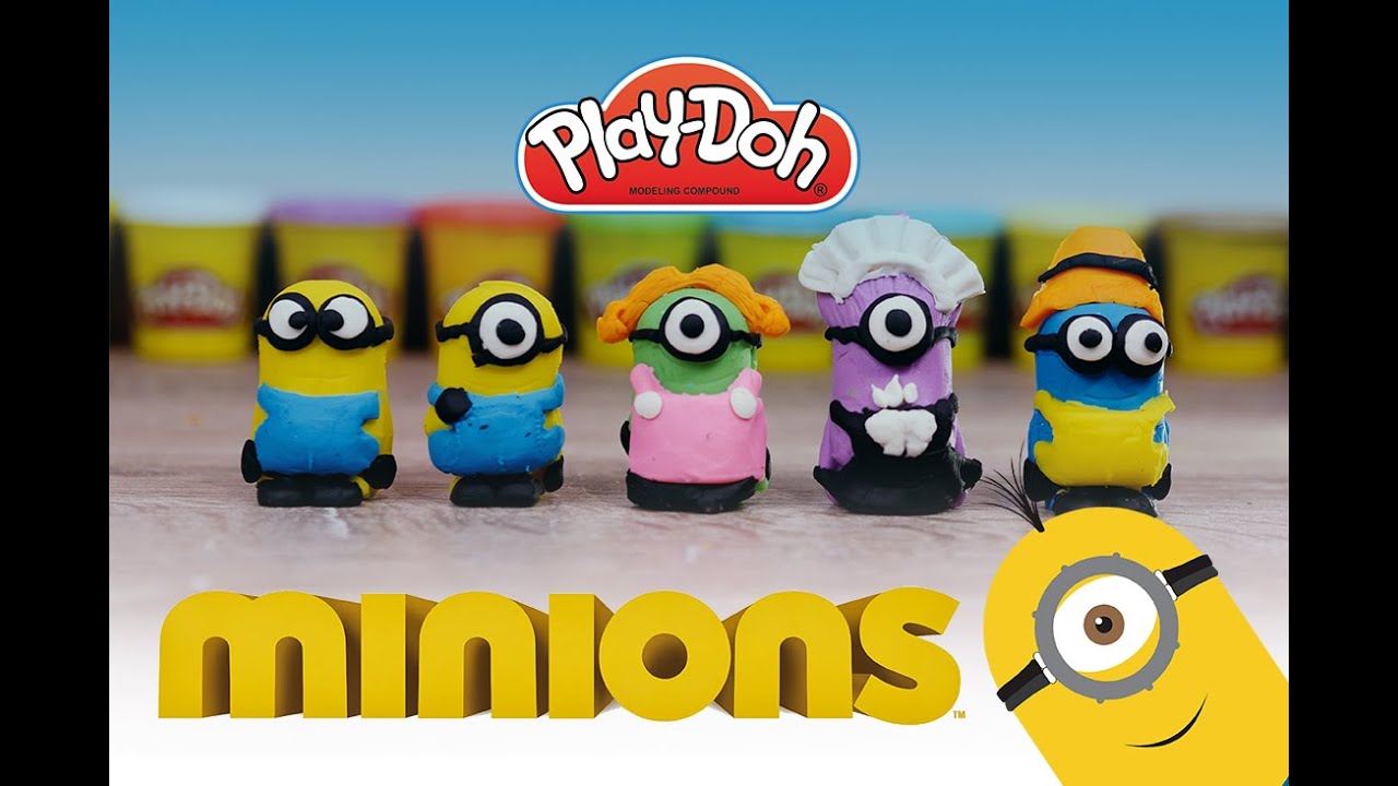 PLAY DOH Minions Despicable Me & Play Doh Surprise CAN - YouTube