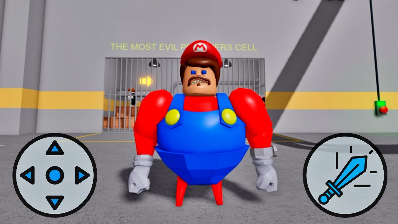 NEW MARIO BARRY'S PRISON RUN (OBBY) Full Game | ROBLOX - YouTube