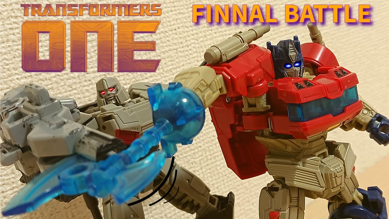 Transformers One | Final Battle - Stop motion - YouTube