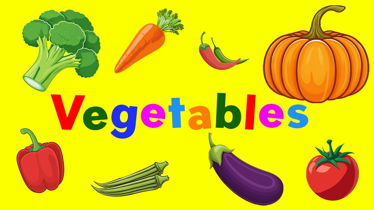 Vegetables Names for Kids | Learning Fun with Vegetables | Exploring ...