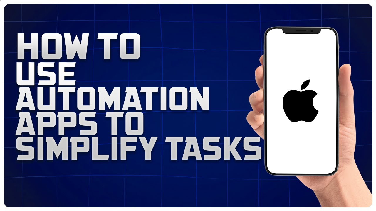 How to Use Automation Apps to Simplify Tasks on iPhone - YouTube