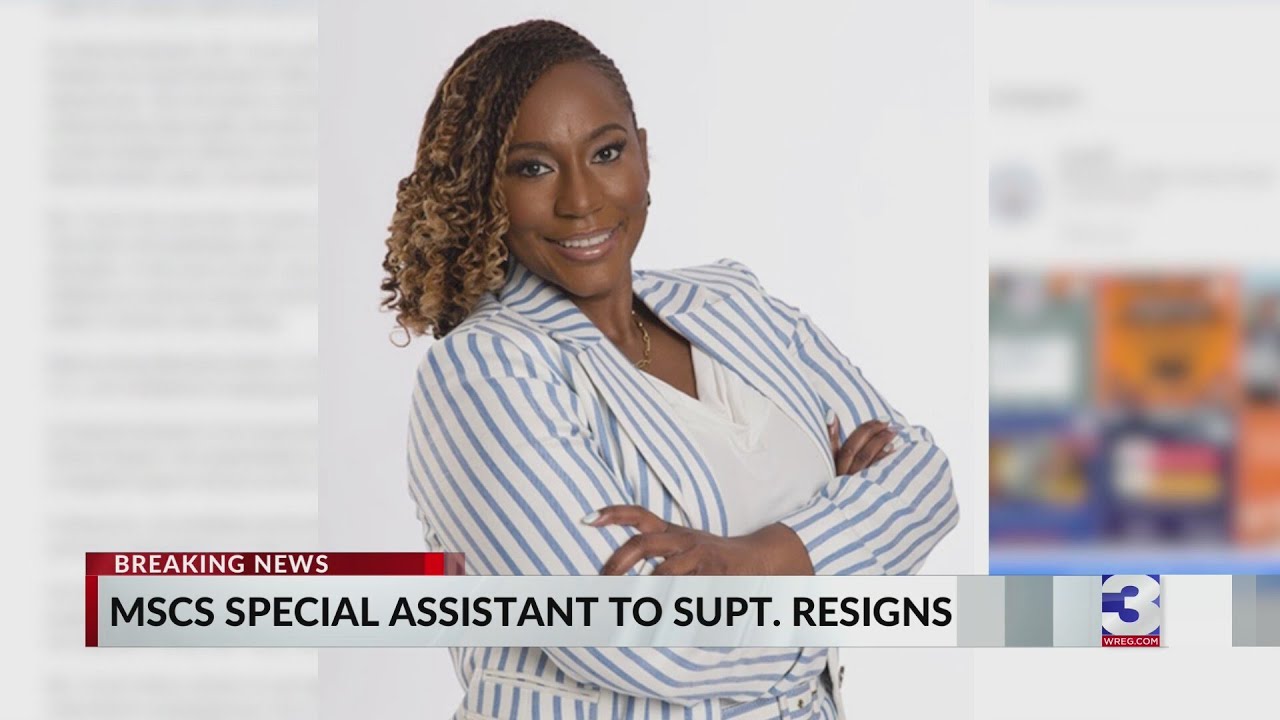 Special assistant to MSCS superintendent resigns - YouTube