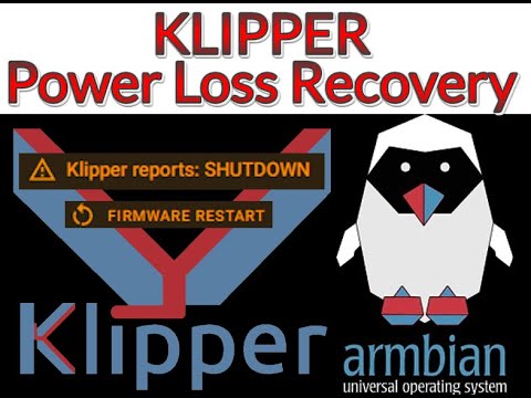 Klipper - Recupero stampa 3D interrotta - Power Loss Recovery - YouTube
