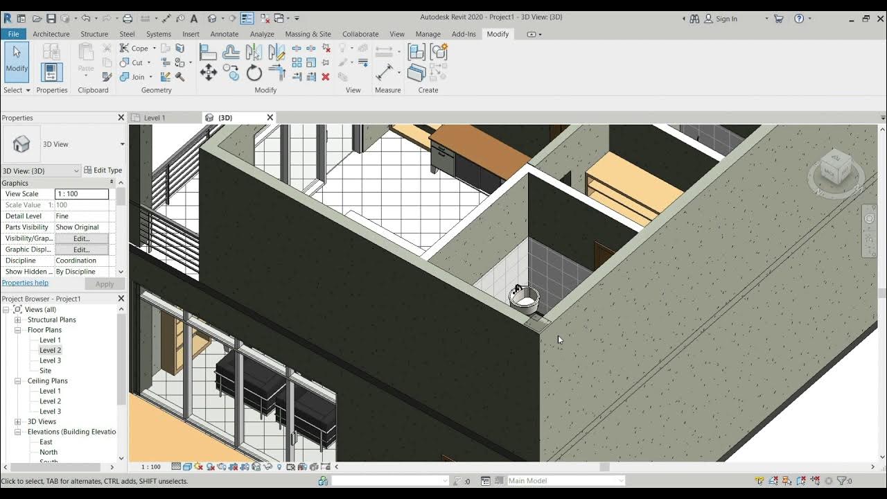 Creating Column in Revit - YouTube