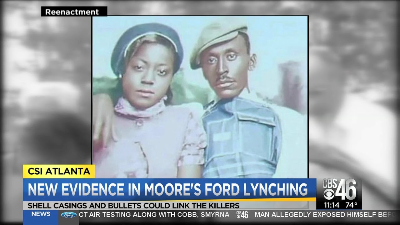 New evidence in Moore's Ford lynching - YouTube