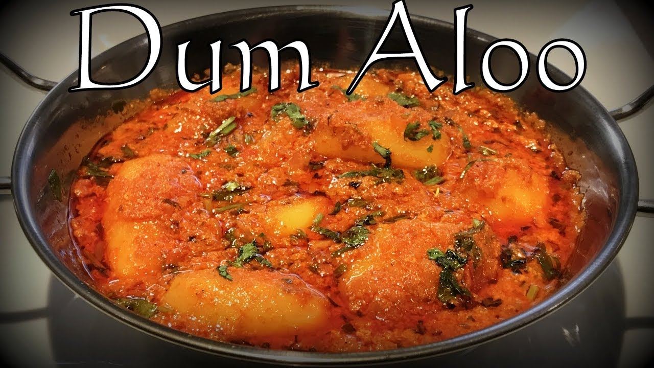 Dum Aloo Recipe || Dum Aloo || Potato Curry Recipe || Indian Vegetarian ...
