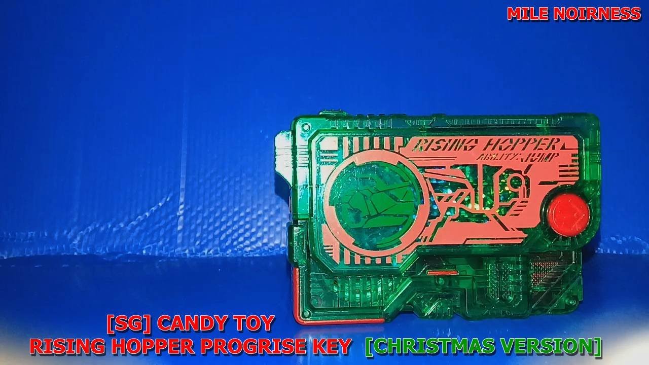 รีวิว พร็อกไรซ์คีย์ คริสต์มาส [Review] [SG] Candy Toy Rising Hopper ...