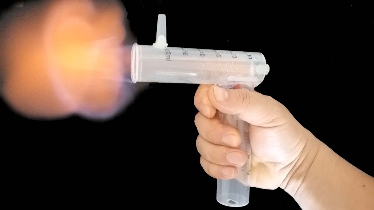 How to Make a Alcohol Gun 怎样做一把酒精枪 - YouTube