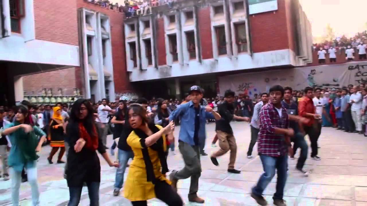 ICC T20 World Cup 2014 Theme Song Mob Performance at BUET Cafeteria ...